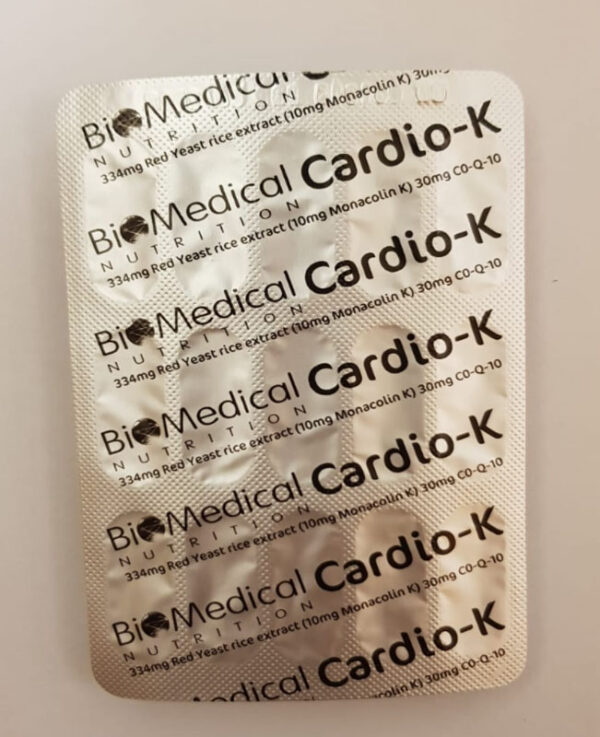 CARDIO-K 30 Capsules – Supplements and Homeopathy Marketing